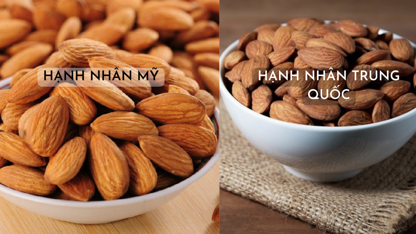3 Tips help you distinguish American almonds and Chinese almonds - Công ...